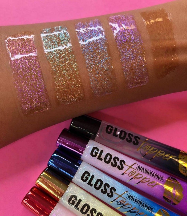 La Girl Lip Gloss Topper Holographic Color Etsy