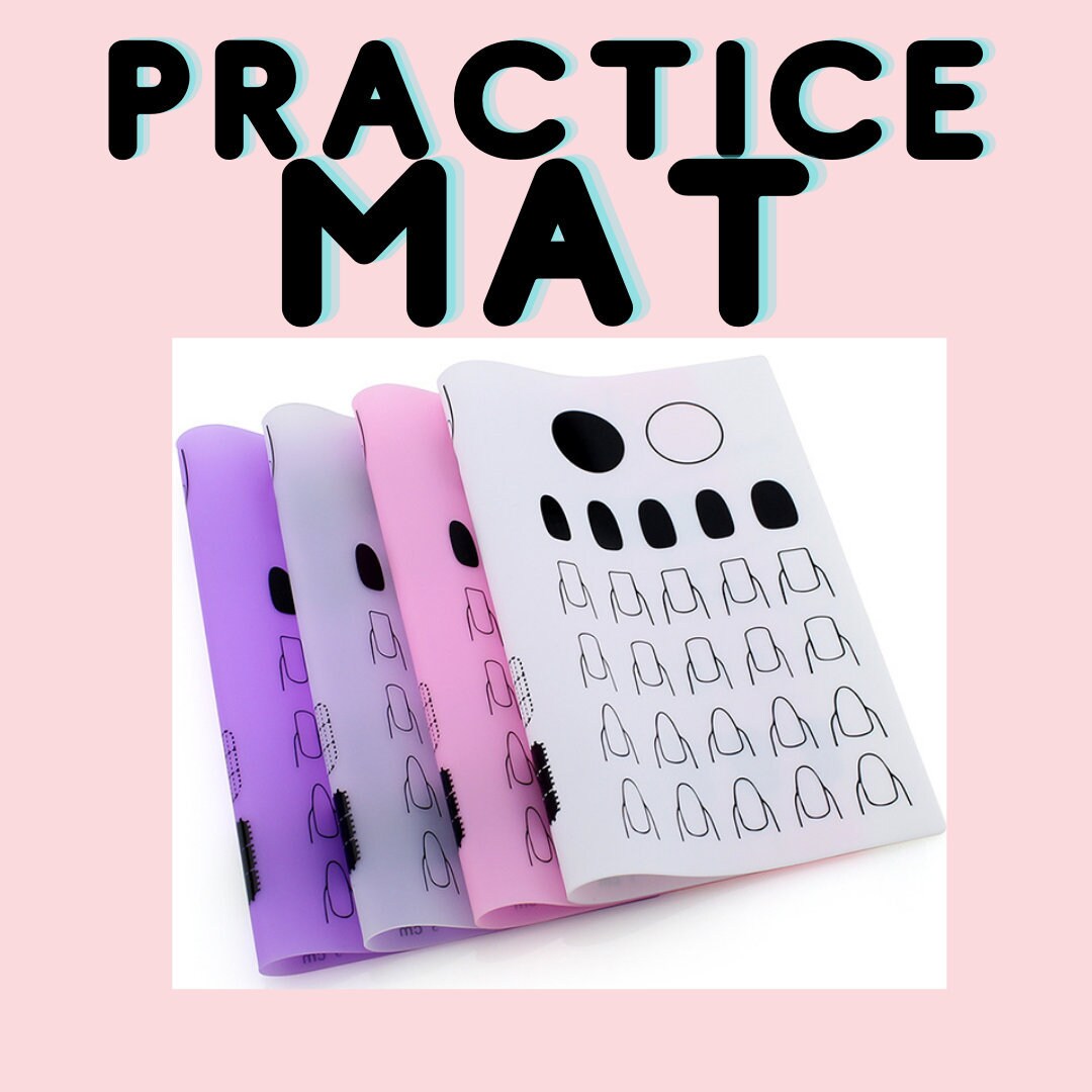Nail Practice Mats - Etsy