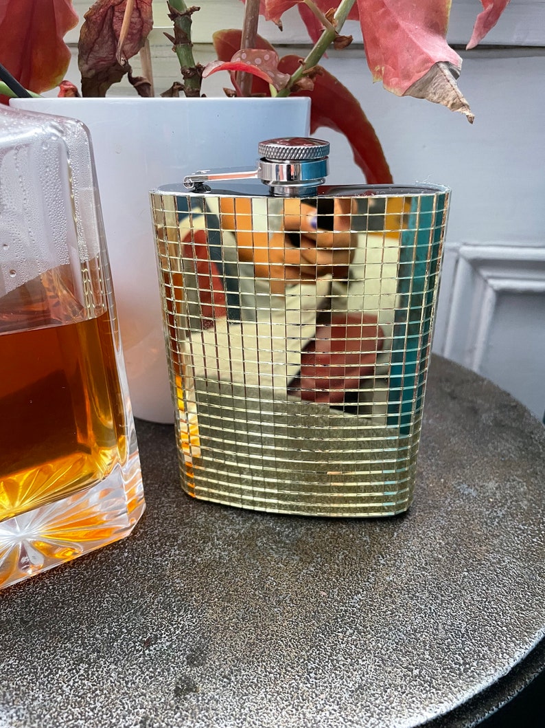 Disco Hip Flask - Etsy