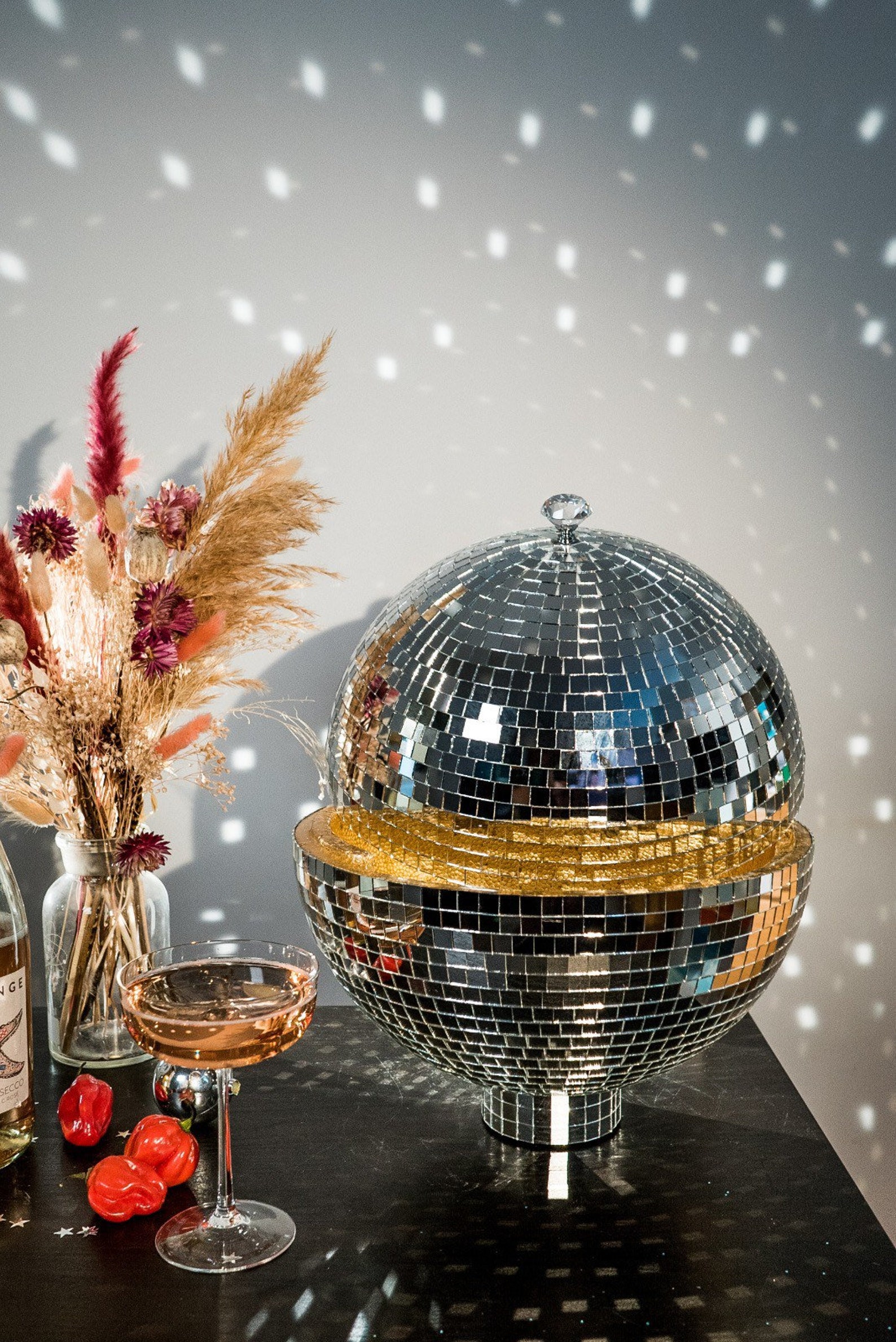 Disco Ball Punch Bowl - Etsy