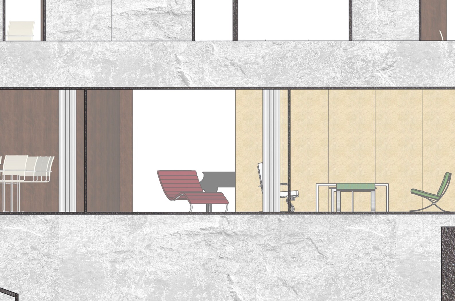 Architecture Poster, Vila Tugendhat, Villa Tugendhat, Bauhaus Poster ...