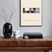 Eames House Poster, Eames House Print, Eames Blackbird, California ...