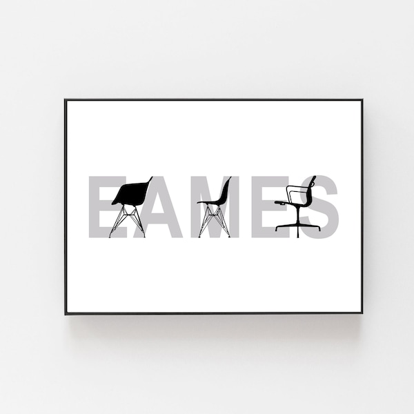 Eames Poster - Etsy