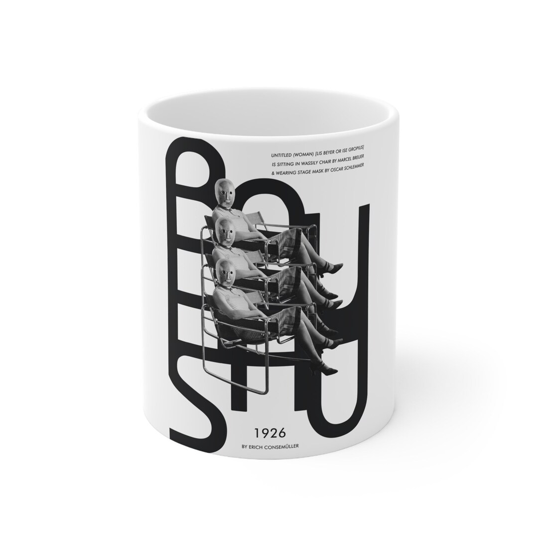 Bauhaus Architecture Mug, Ise Gropius Mug, Bauhaus Mug Gift, Le ...
