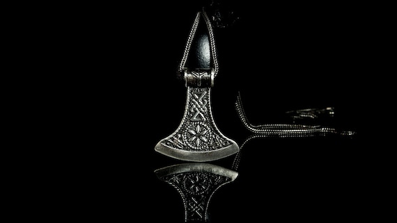 Vikings Axe Man Symbol Vikings Axe Vikings Compass on Axe | Etsy