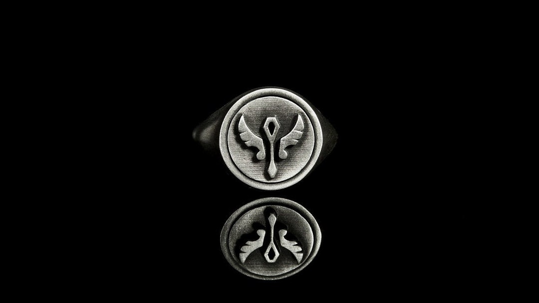 Sterling Silver League of Legends Support Ring: Gaming Gift - Etsy