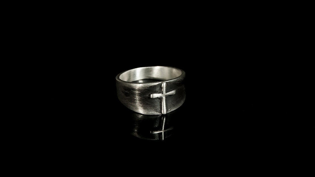 Orthodox Silver Cross Ring, Catholic Silver Cross Ring, Orthodox Ring ...