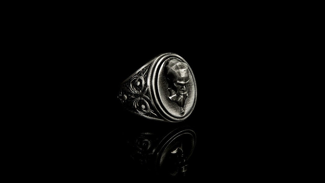 Sterling Silber Ryze Head Ring: League of Legends Gaming-Zubehör - Etsy ...