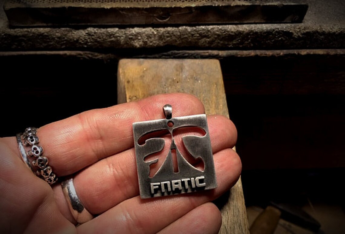 Fnatic Team Logo Handmade Logo Inspired by Fnatic E-sports - Etsy
