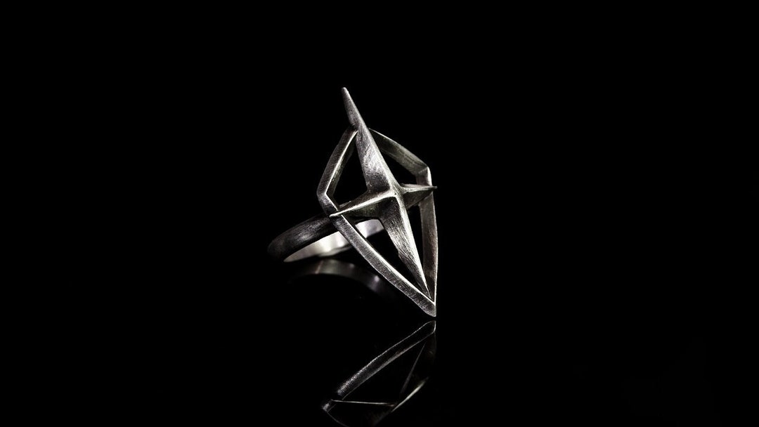 Mel Medarda Ring: Handmade Sterling Silver Arcane League Design - Etsy