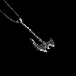 Darius Axe Pendant, Darius Silver Axe Pendant, Gamers Accessory, League ...