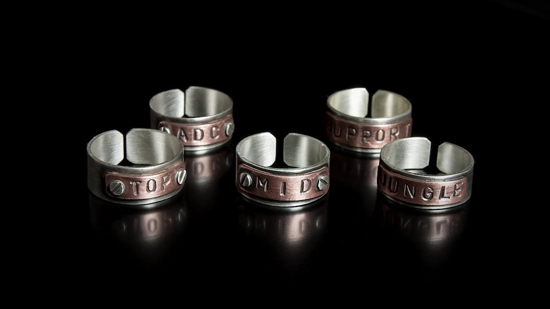 League of Legends Ring, League of Legends, Silver Ring, Gamers ...