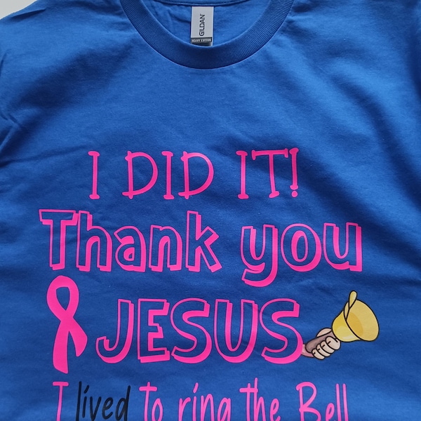 Breast Cancer Ring the Bell Shirt - Etsy