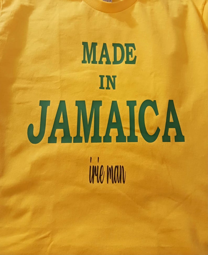 Made in Jamaica Shirt, Jamaican Pride Tee, Island Heritage Shirt ...