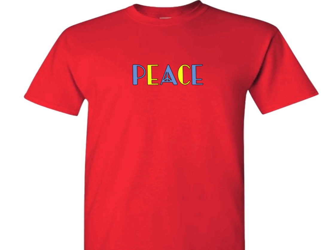 Peace Shirt, Peace Sign Shirt, Peace Hand Tee, Peace Out Shirt, Give ...