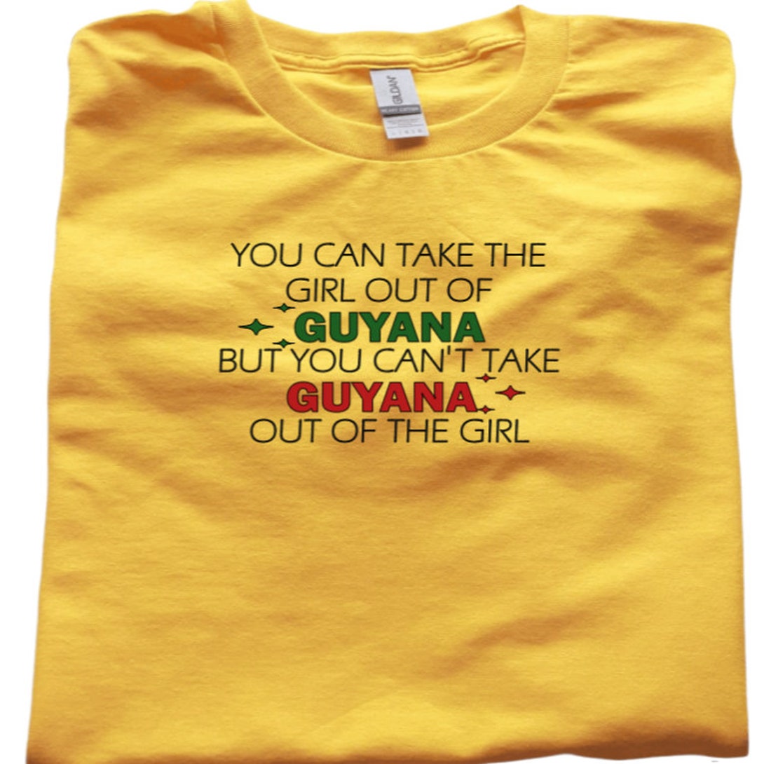 Made in Guyana Shirt, Guyanese Pride Tee, Island Heritage Vibe, Happy ...