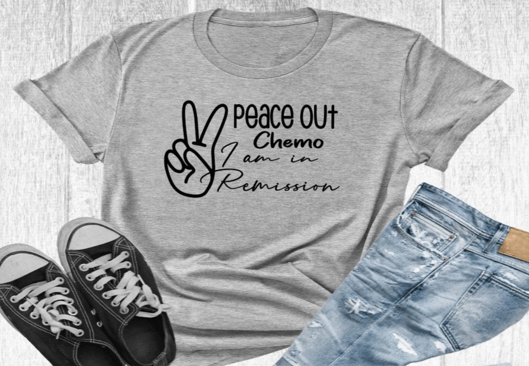 Funny Cancer Shirt Peace Out Chemo Beat Cancer Tee Cancer - Etsy