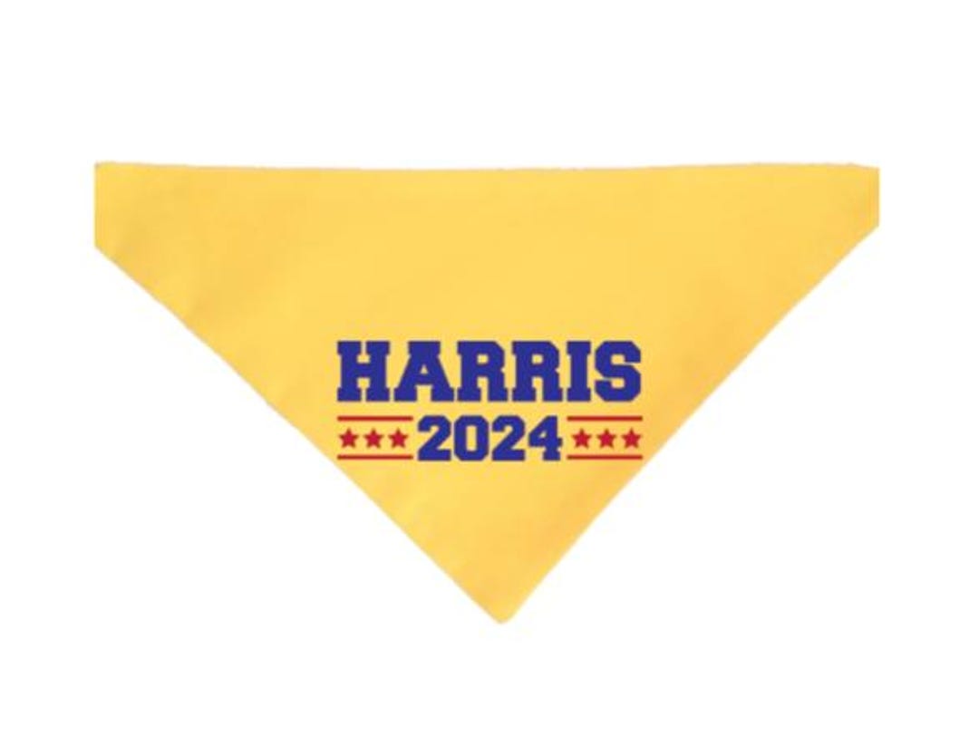 Kamala 2024 Over the Collar Bandana, Kamala Harris Dog Bandana, Over ...