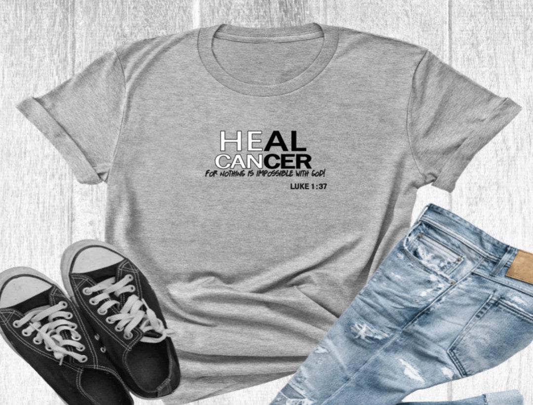 Cancer Survivor, Heal Cancer Shirt, Birthday Cancer Tee, Humor Cancer ...