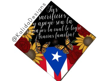 Puerto Rico Graduation Cap - Etsy