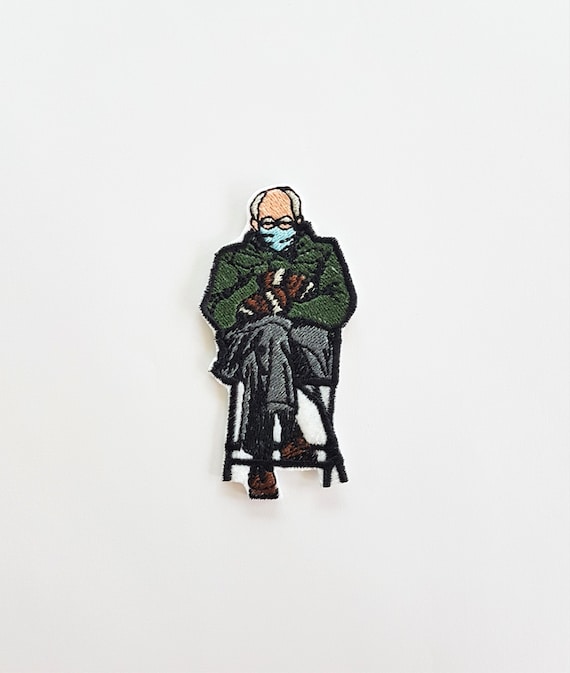 Bernie Mittens Patch Iron-on / Sew-on / Stick-on | Etsy