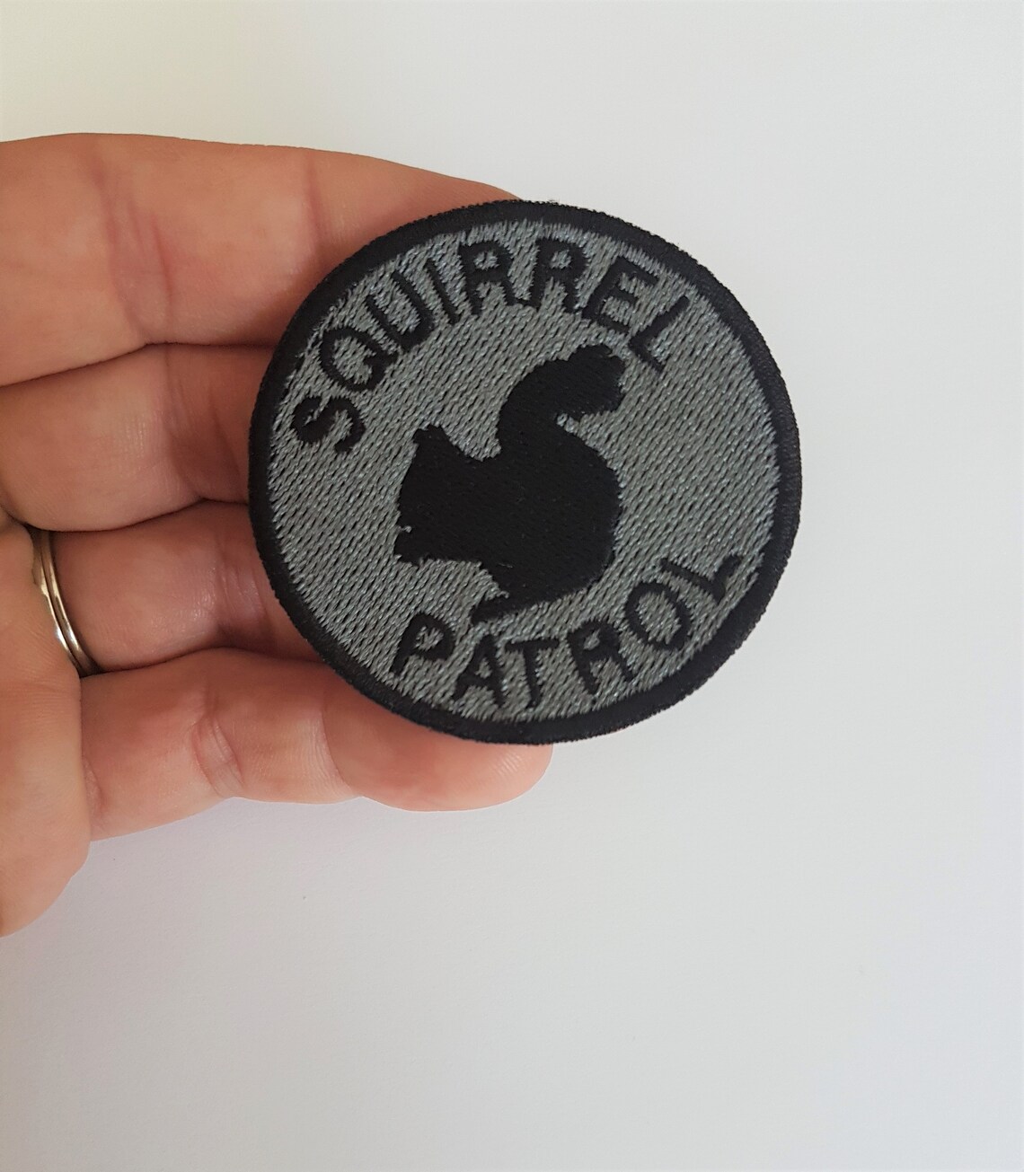 Squirrel Patrol Patch Iron-on thermocollant - Etsy