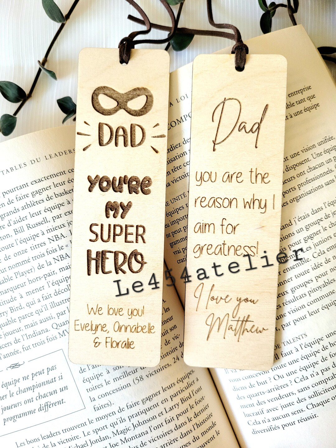 Father's Day Bookmarks - Etsy