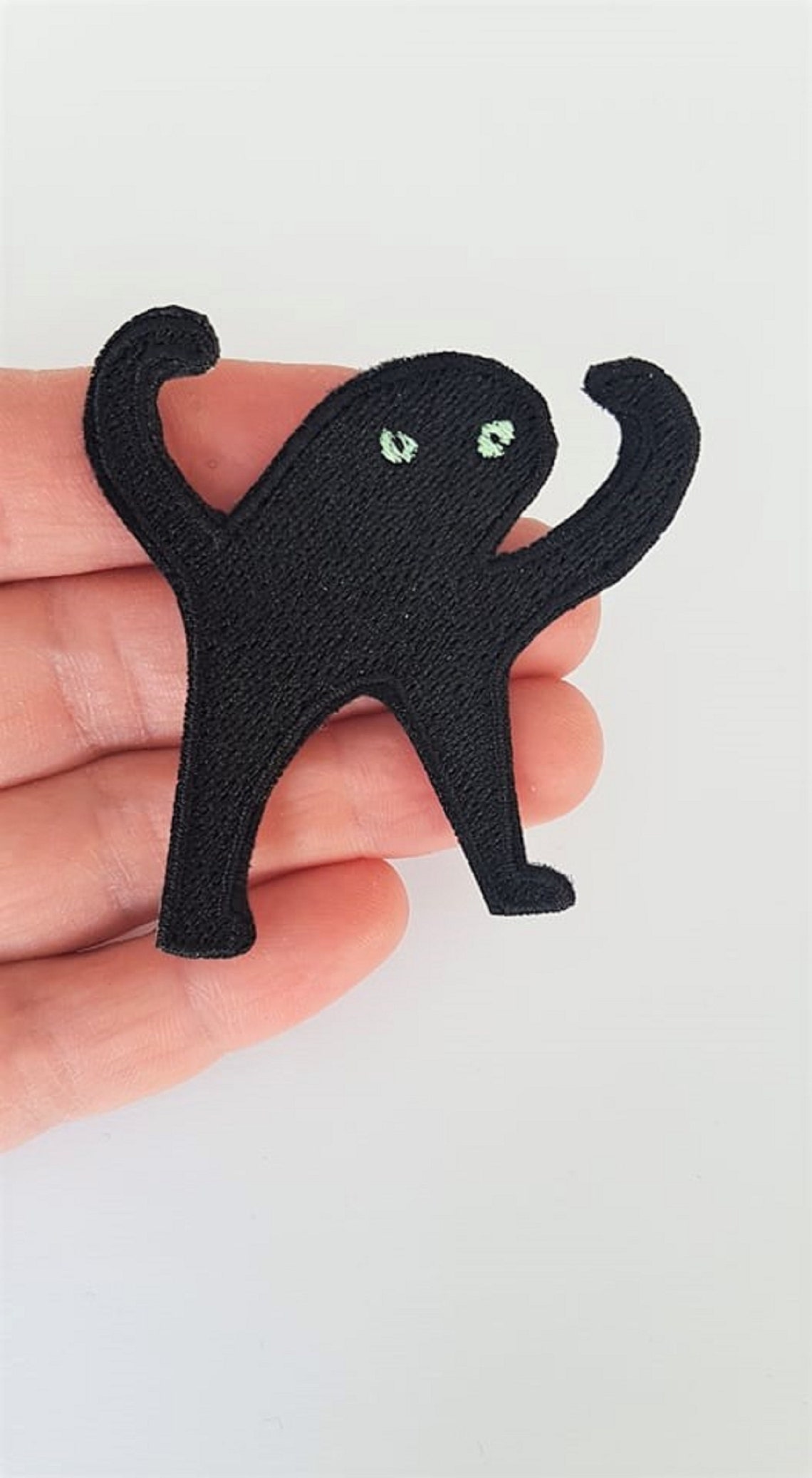Cursed Cat Meme Patch Iron-on / Sew-on thermocollant. | Etsy