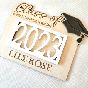 Wooden Graduation Gift Card and Money Holder 2023 Keepsake With Magnet ...