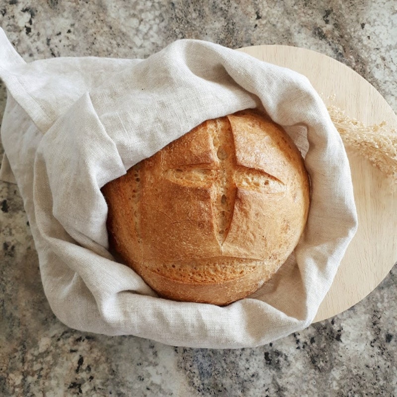 Linen Bread Bag - Etsy