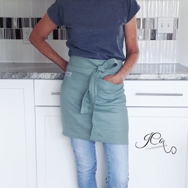 Short Apron - Etsy