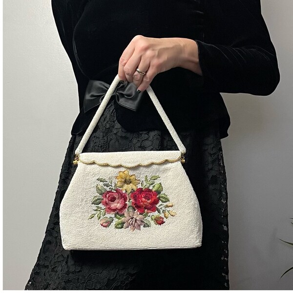 Needlepoint Handbag - Etsy