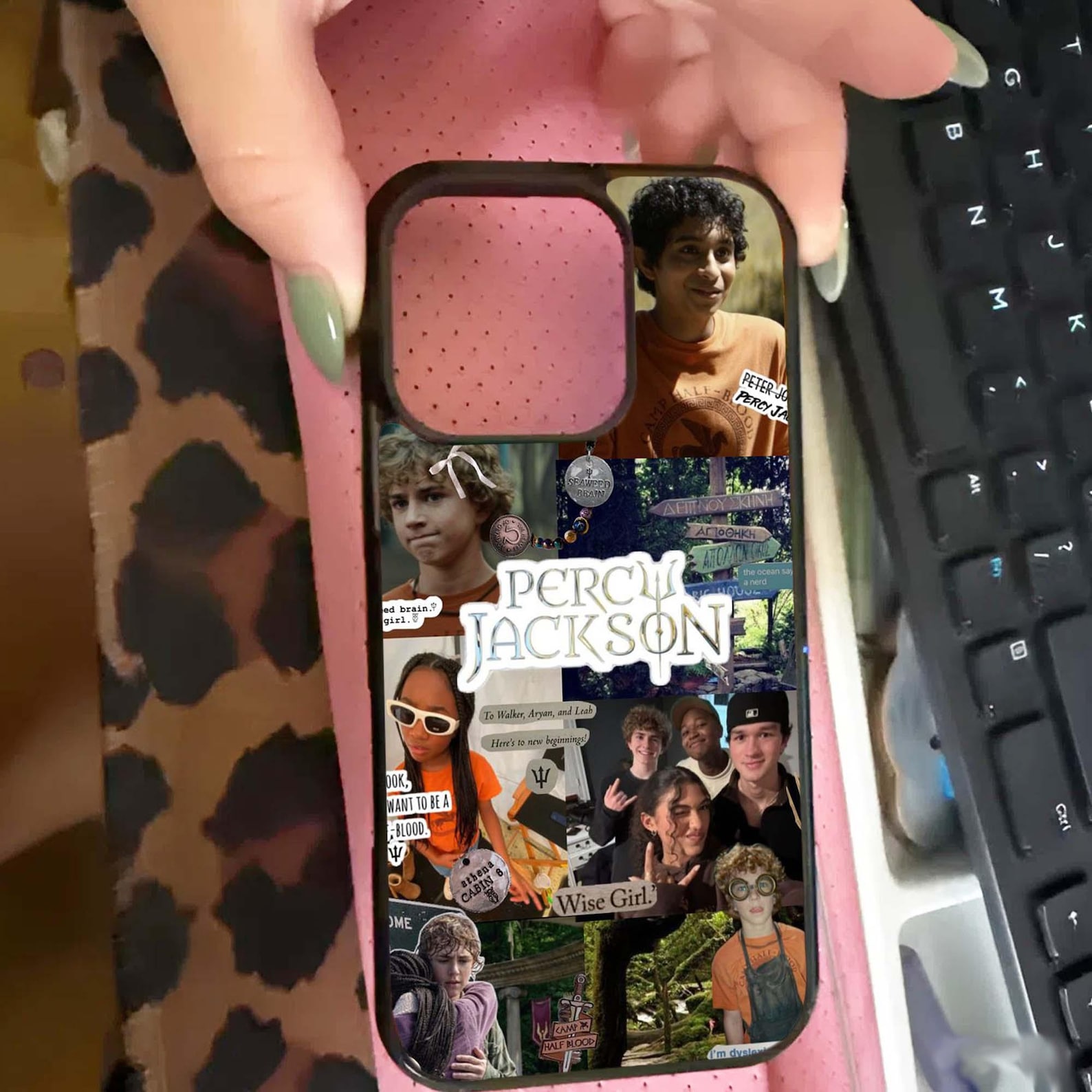 Percy Jackson Custom Phone Case for iPhone 16 Pro Max 15 14 13 12 11 XS ...