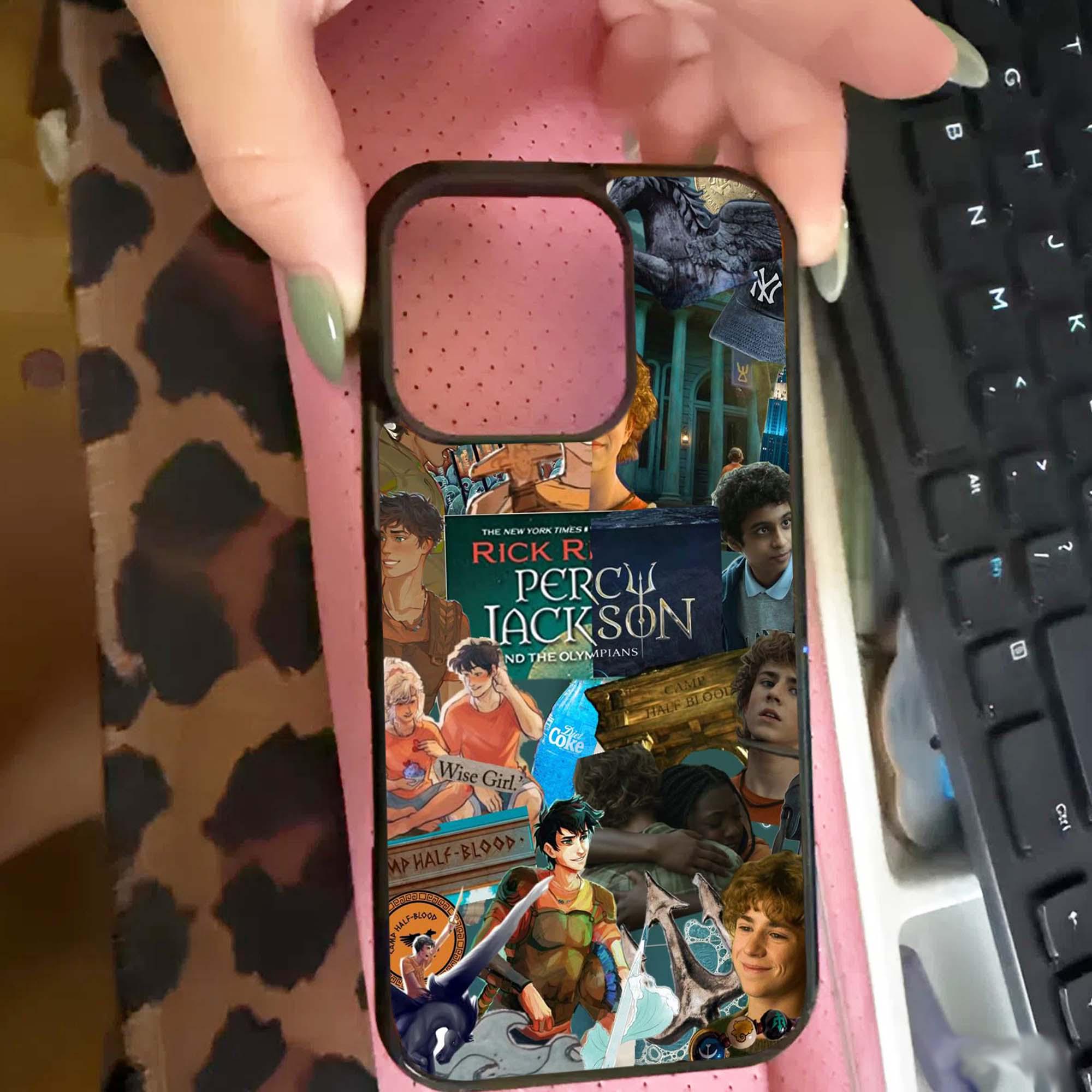 Percy Jackson Custom Phone Case for iPhone 16 Pro Max 15 14 13 12 11 XS ...