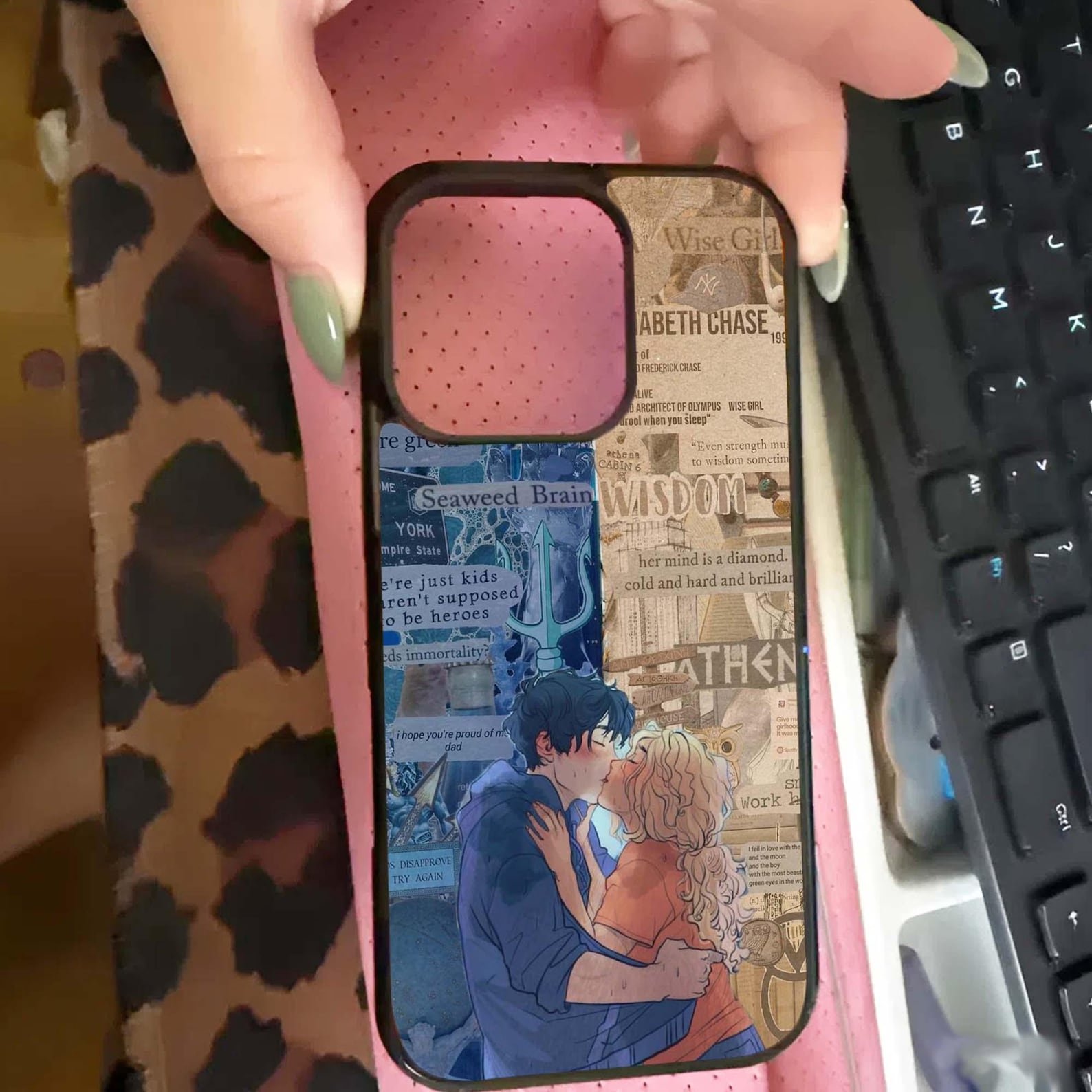 Percy Jackson Custom Phone Case for iPhone 16 Pro Max 15 14 13 12 11 XS ...