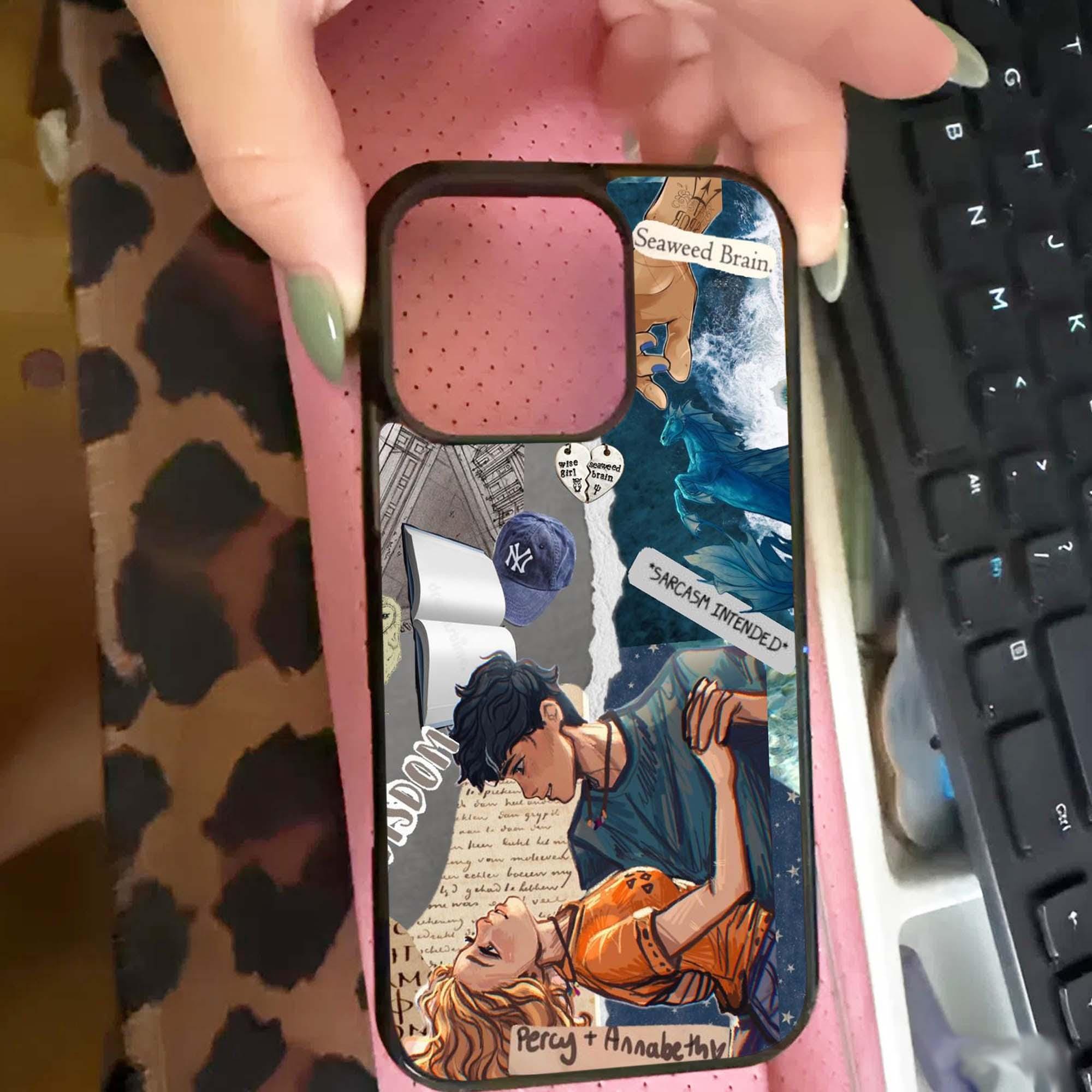Percy Jackson Custom Phone Case for iPhone 16 Pro Max 15 14 13 12 11 XS ...