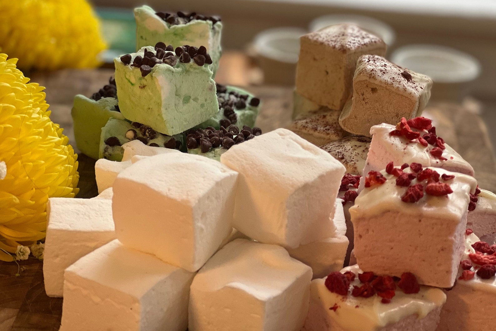 Gourmet Berry Marshmallows - Etsy