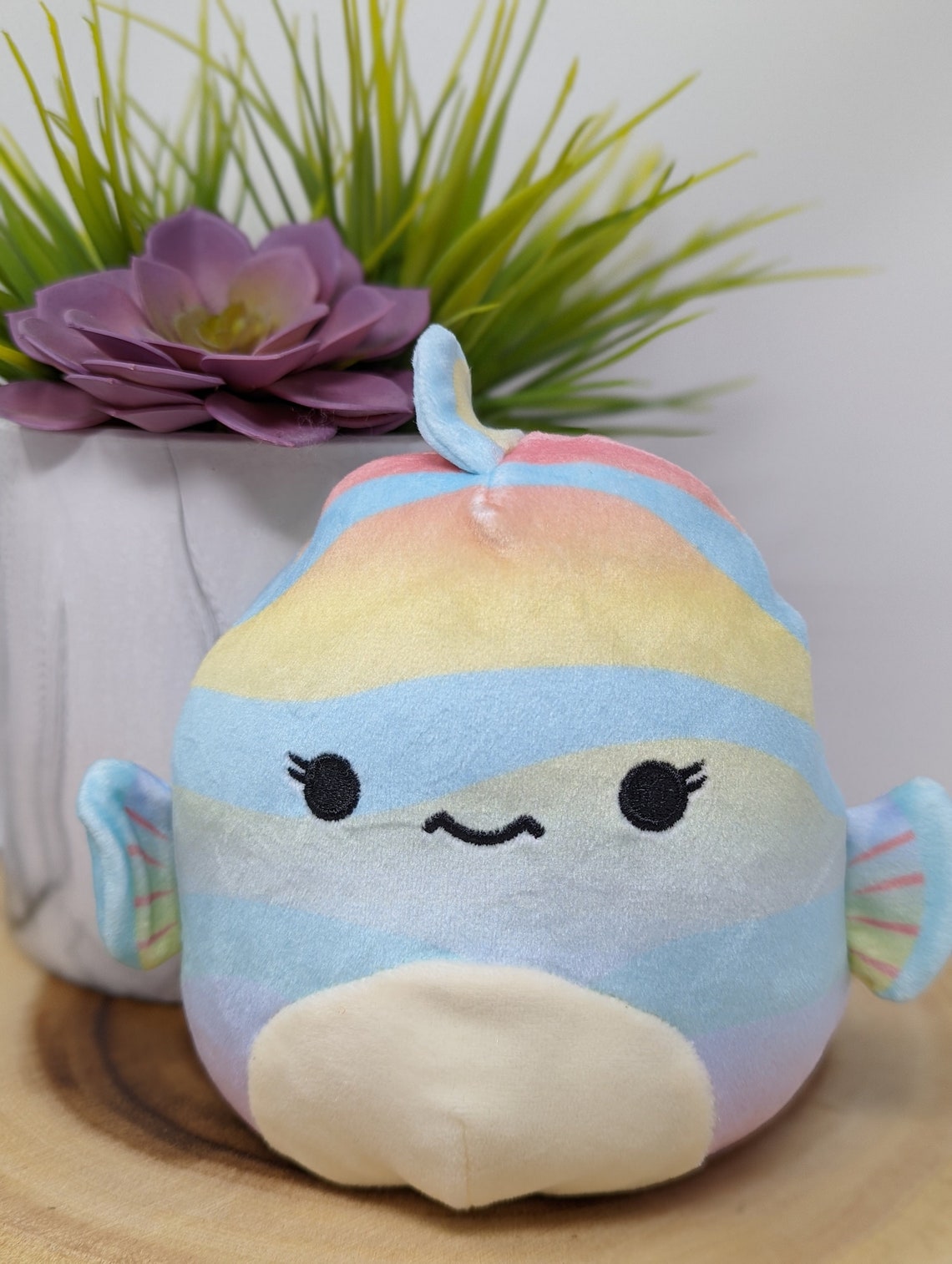 Personalized 5 Fish Squishmallow Custom Stuffy Stuffed | Etsy