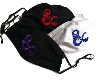 Dnd Dragon Face Mask - Etsy