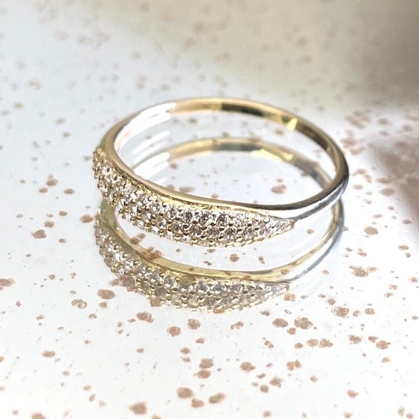 10k Gold Ring - Etsy