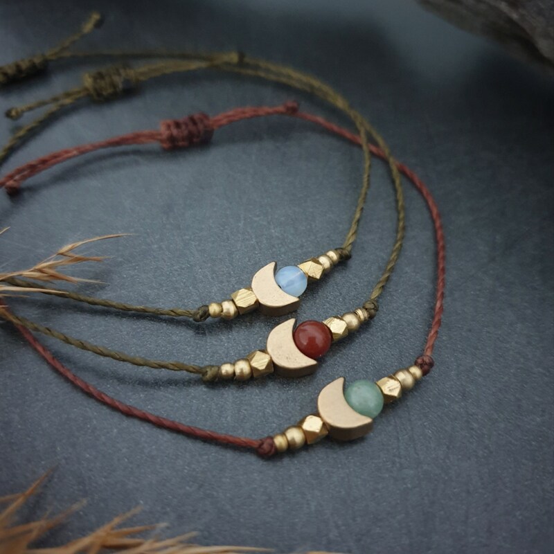 Moon Bracelet - Etsy
