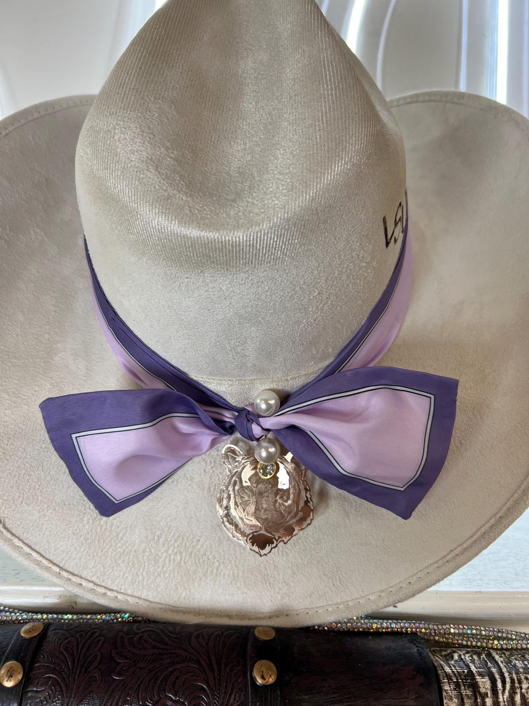 LSU Game Day Cowboy Hat - Etsy