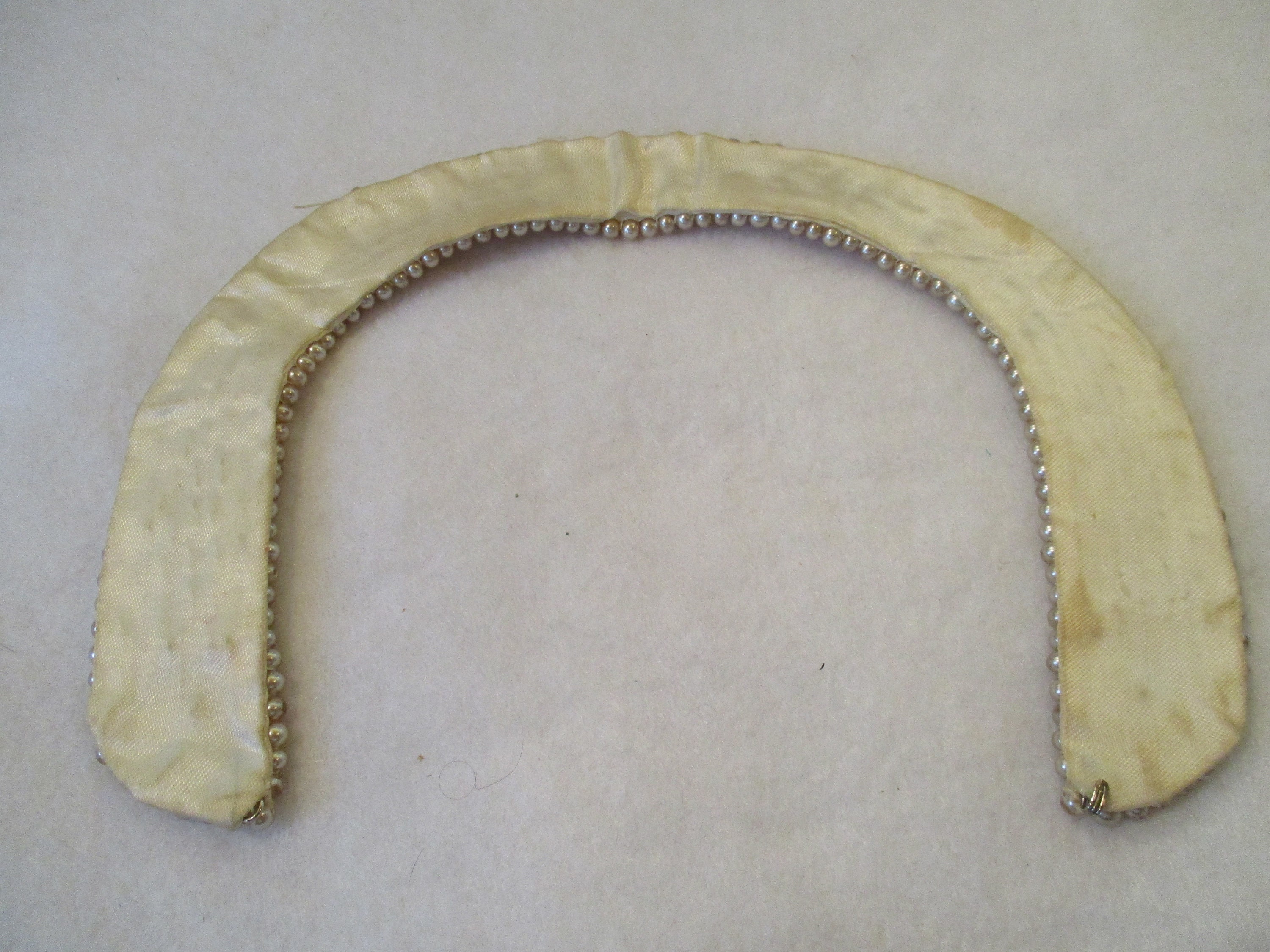 Vintage Handmade Pearl Collar - Etsy