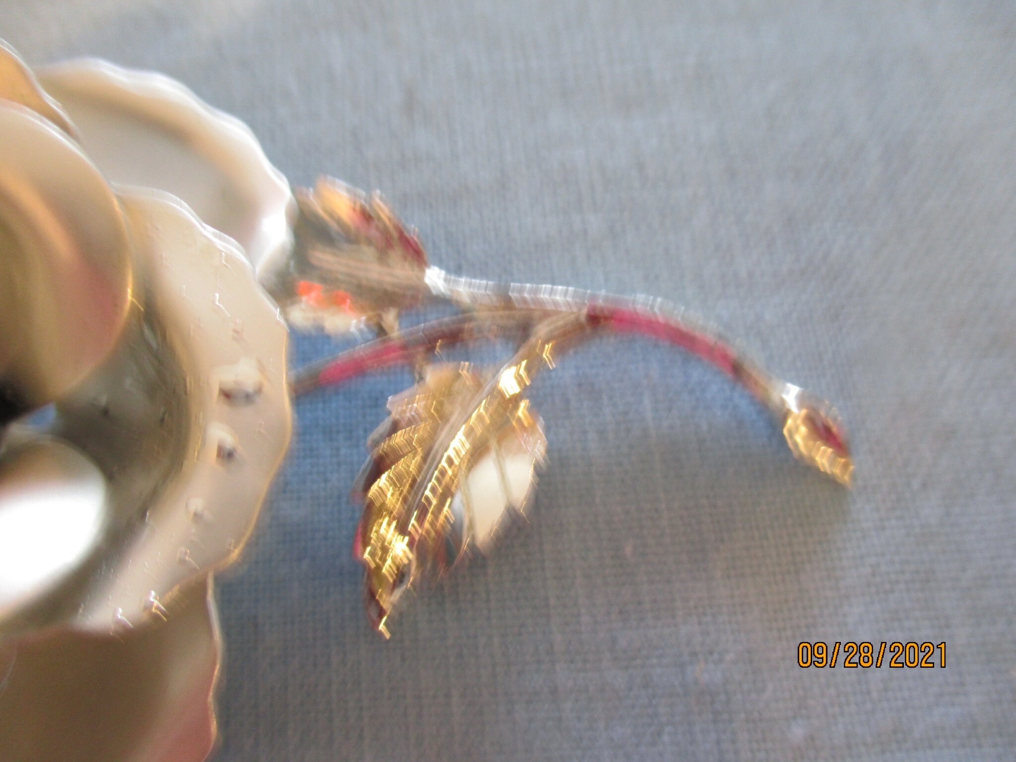 Vintage Large Silver Rose Brooch - Etsy