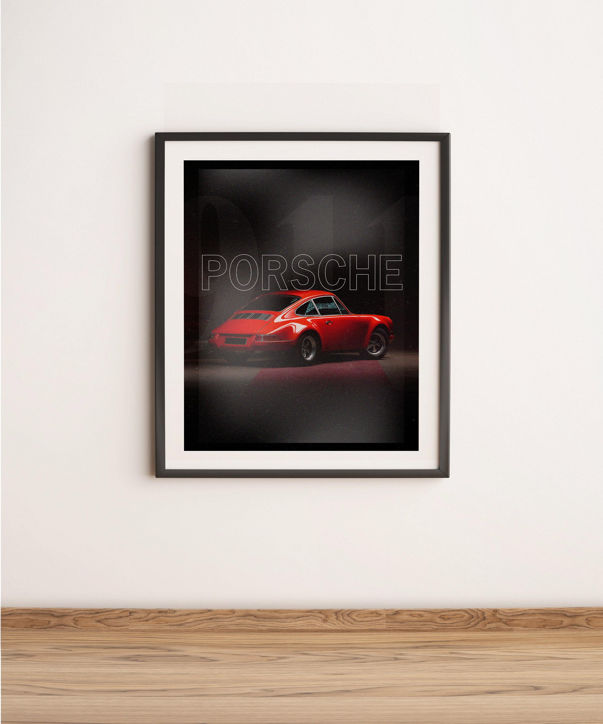 Vintage Porsche Poster, Digital Download, Car Poster - Etsy