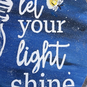 FIREFLY DOOR Hanger, Summer Sign, Door Decor, Lightning Bug Decor, Gift ...