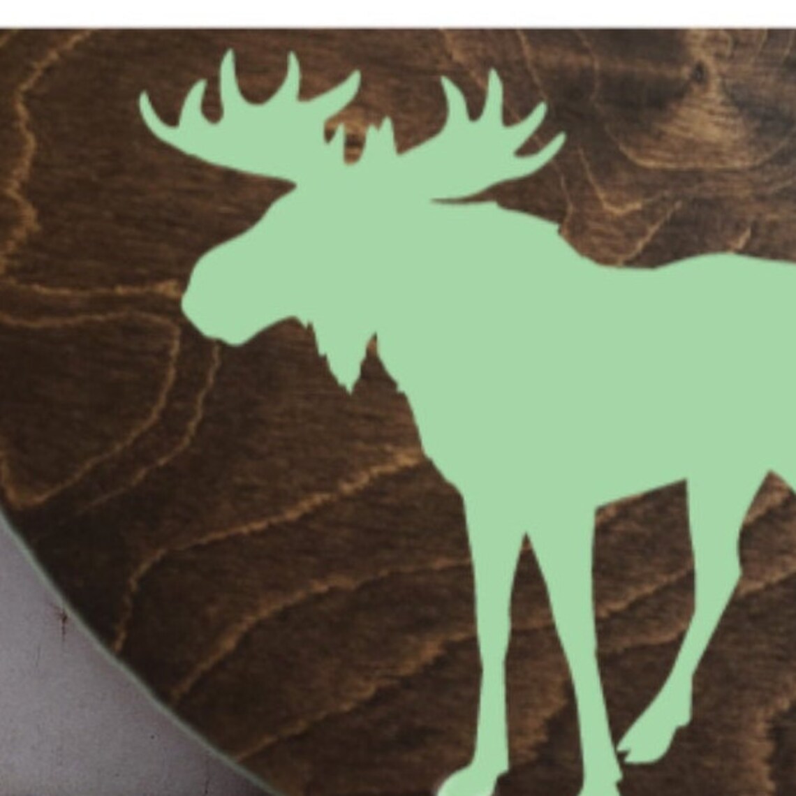 PERSONALIZED MOOSE BABY Name Sign/wooden Name Sign/baby Shower | Etsy