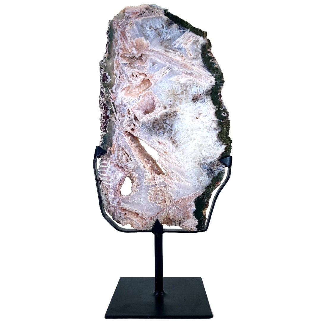 Pink Purple Amethyst Crystal Slab Large 19 Rare Sparkling Druzy Geodes ...