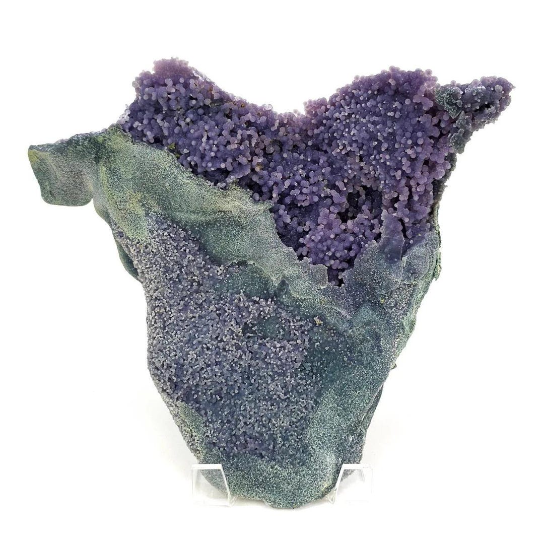 Grape Agate “blooming Flower” Crystal Cluster, Extra Large 11" Specimen ...