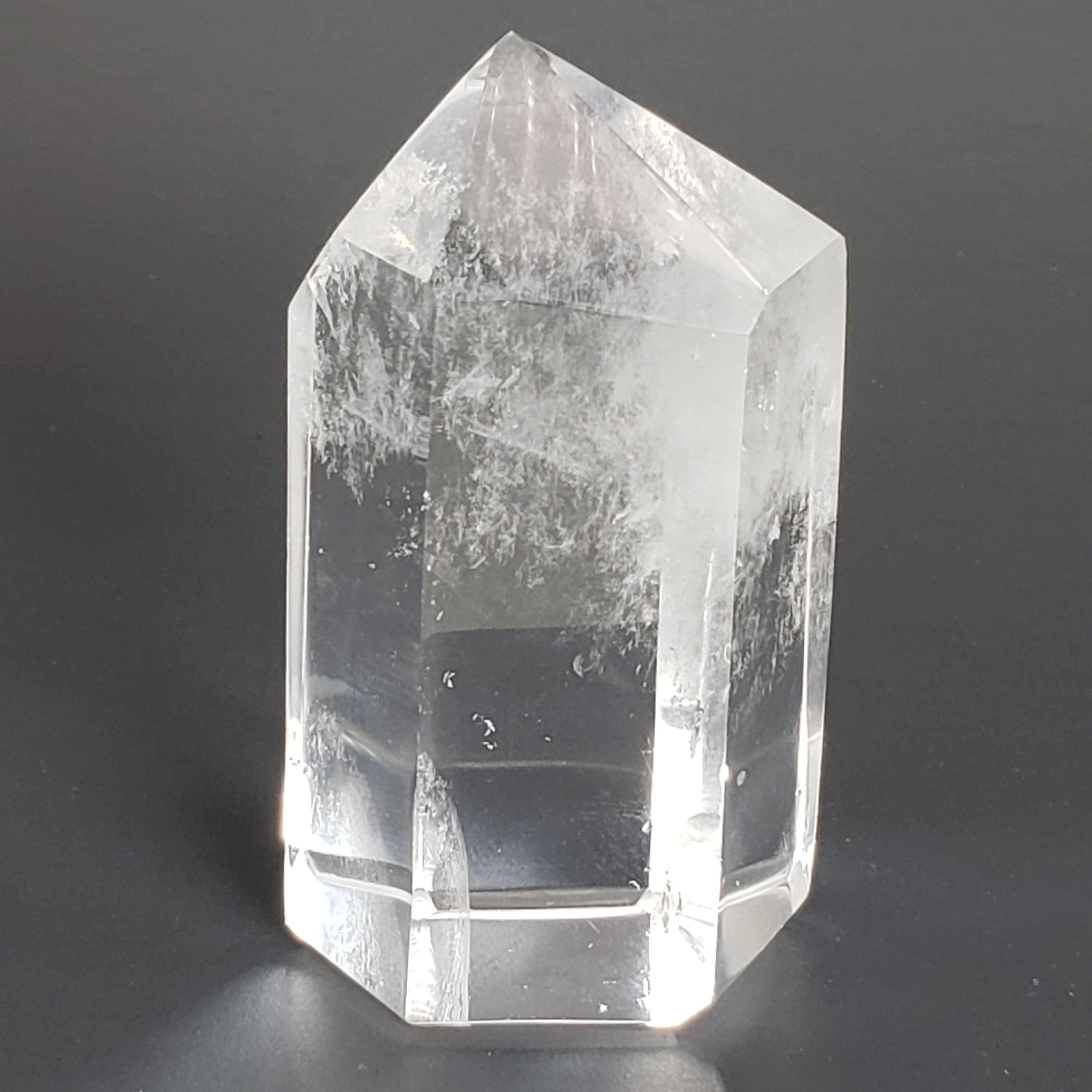 Clear Quartz Tower Large Pure Quartz Crystal Beautiful | Etsy